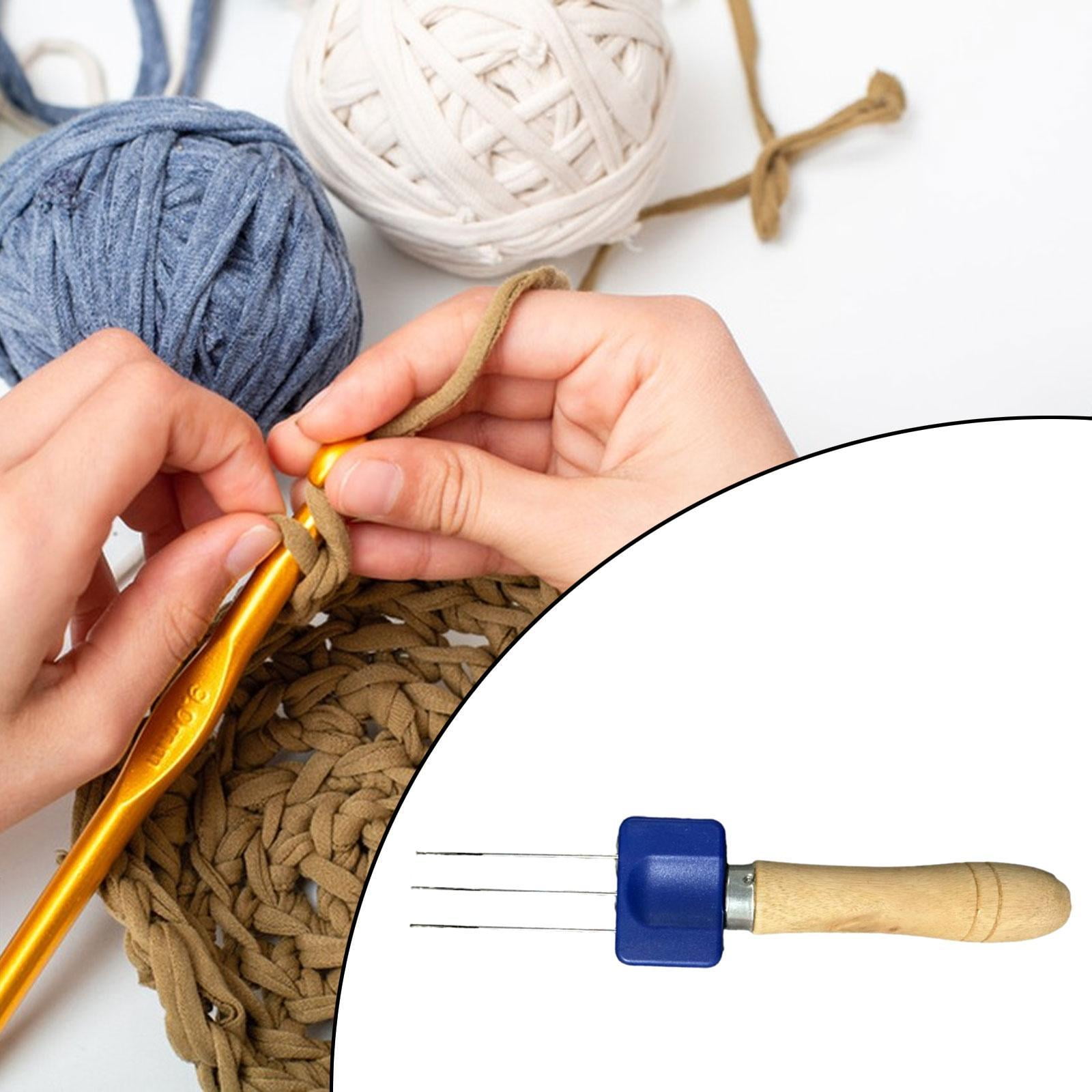 Sharprepublic Cord Knitting Tool, Crochet Wooden Portable Craft ...