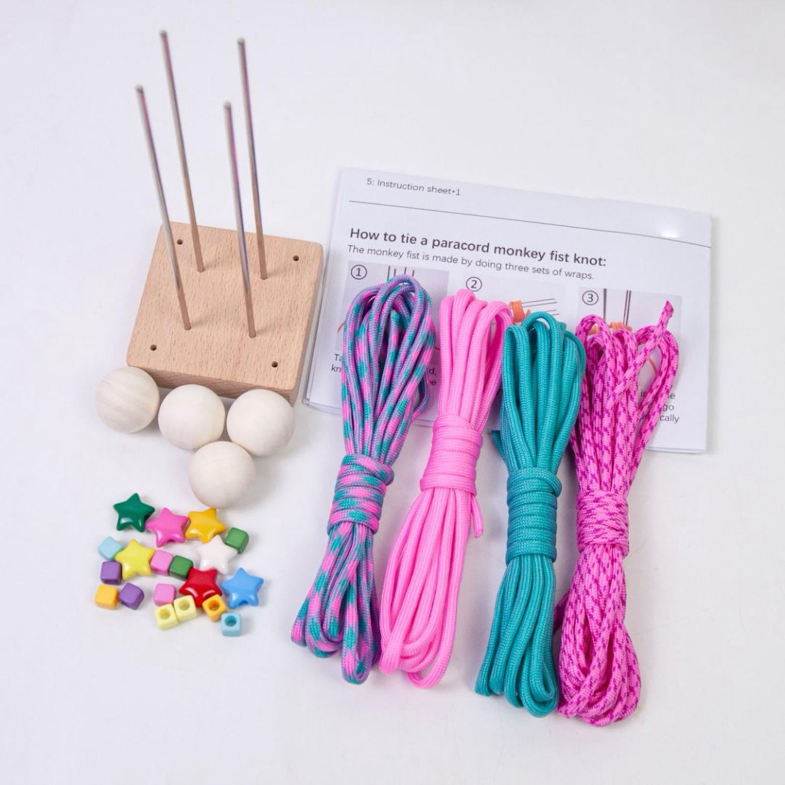 Sharprepublic Crochet Material Package Cute Paracord Jig Weaving Tools ...