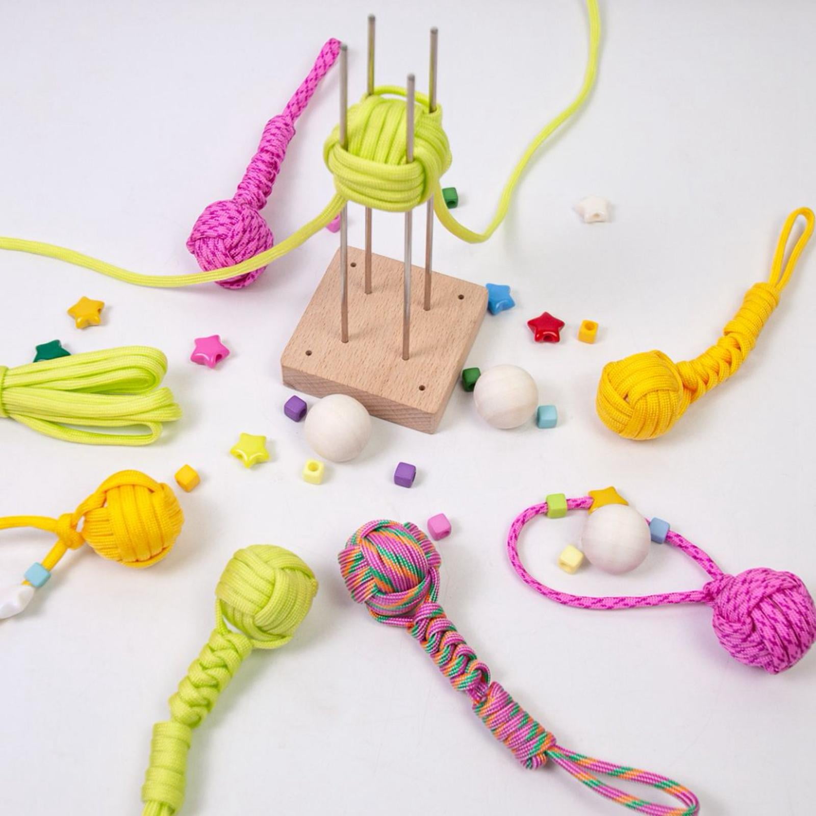 Sharprepublic Crochet Material Package Cute Paracord Jig Weaving Tools ...