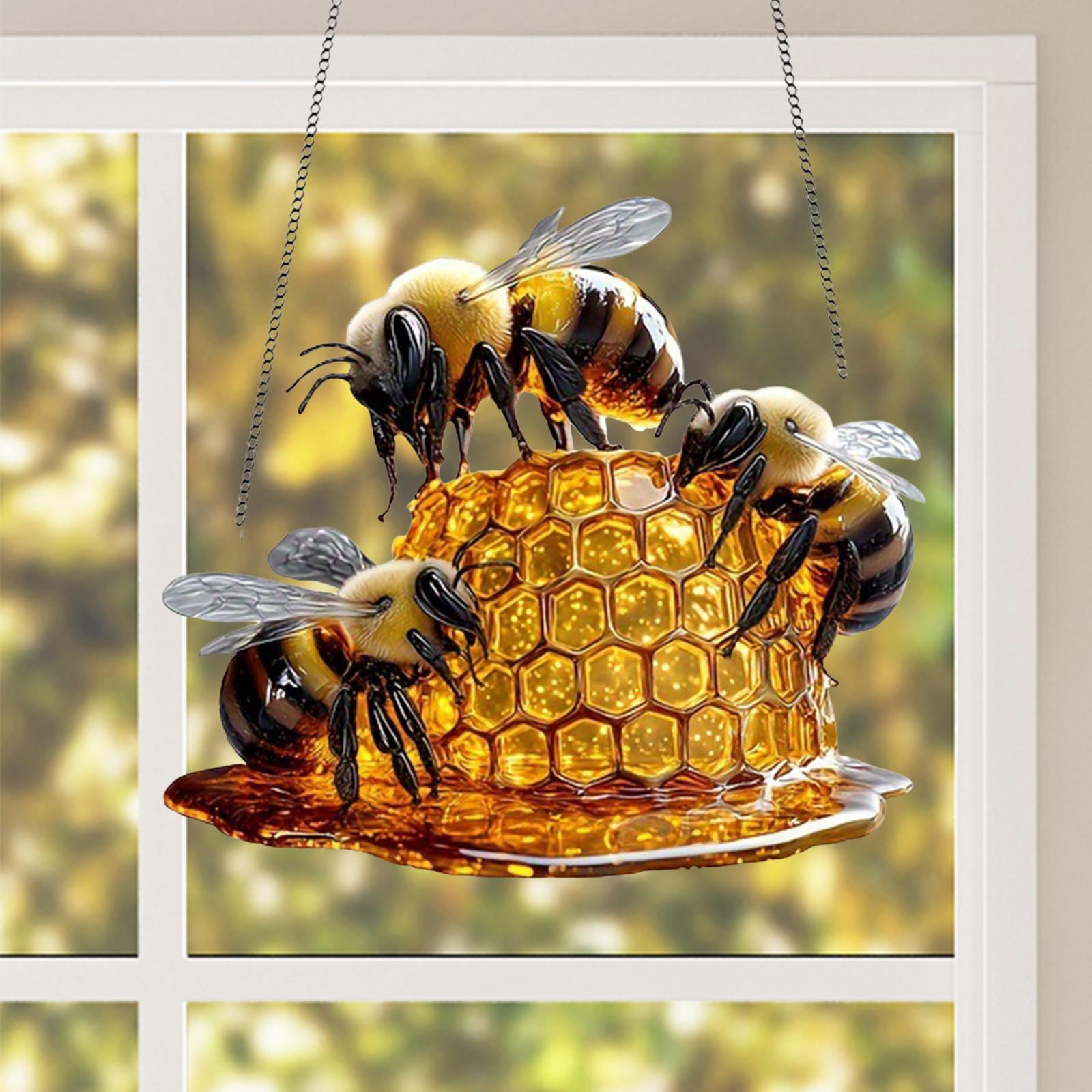 Sharprepublic Honey Bee Decoration 2D Indoor Acrylic Ornament for ...