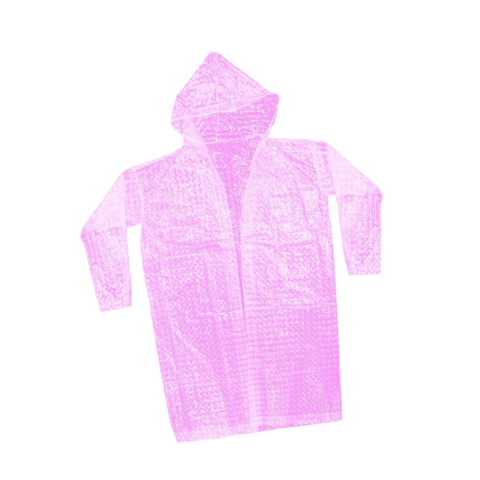 Sharprepublic Poncho Raincoat Long Compact EVA 3D with Hood for Camping ...