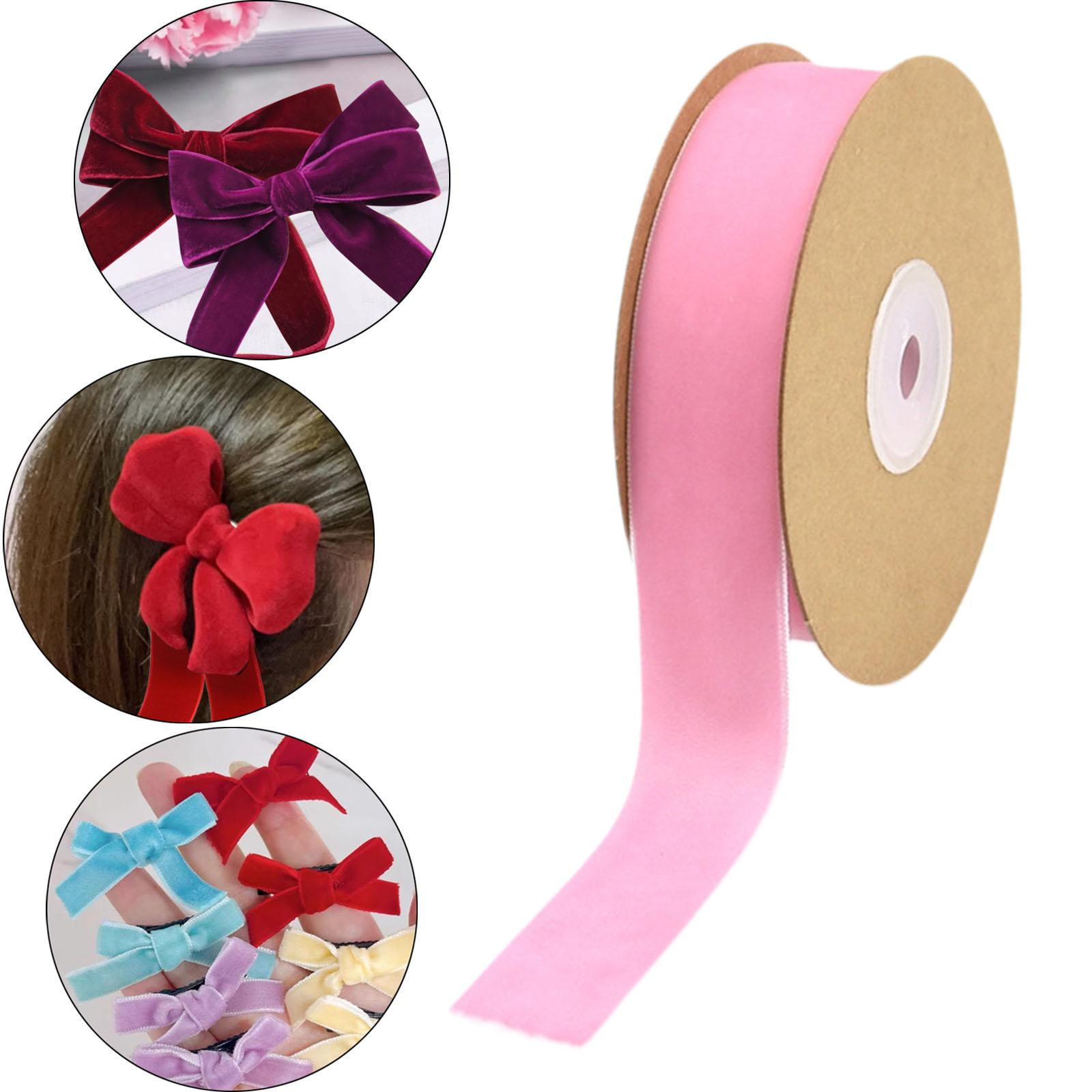 Sharprepublic Velvet Ribbon DIY Florist Ribbon for Gift Wrapping Craft ...