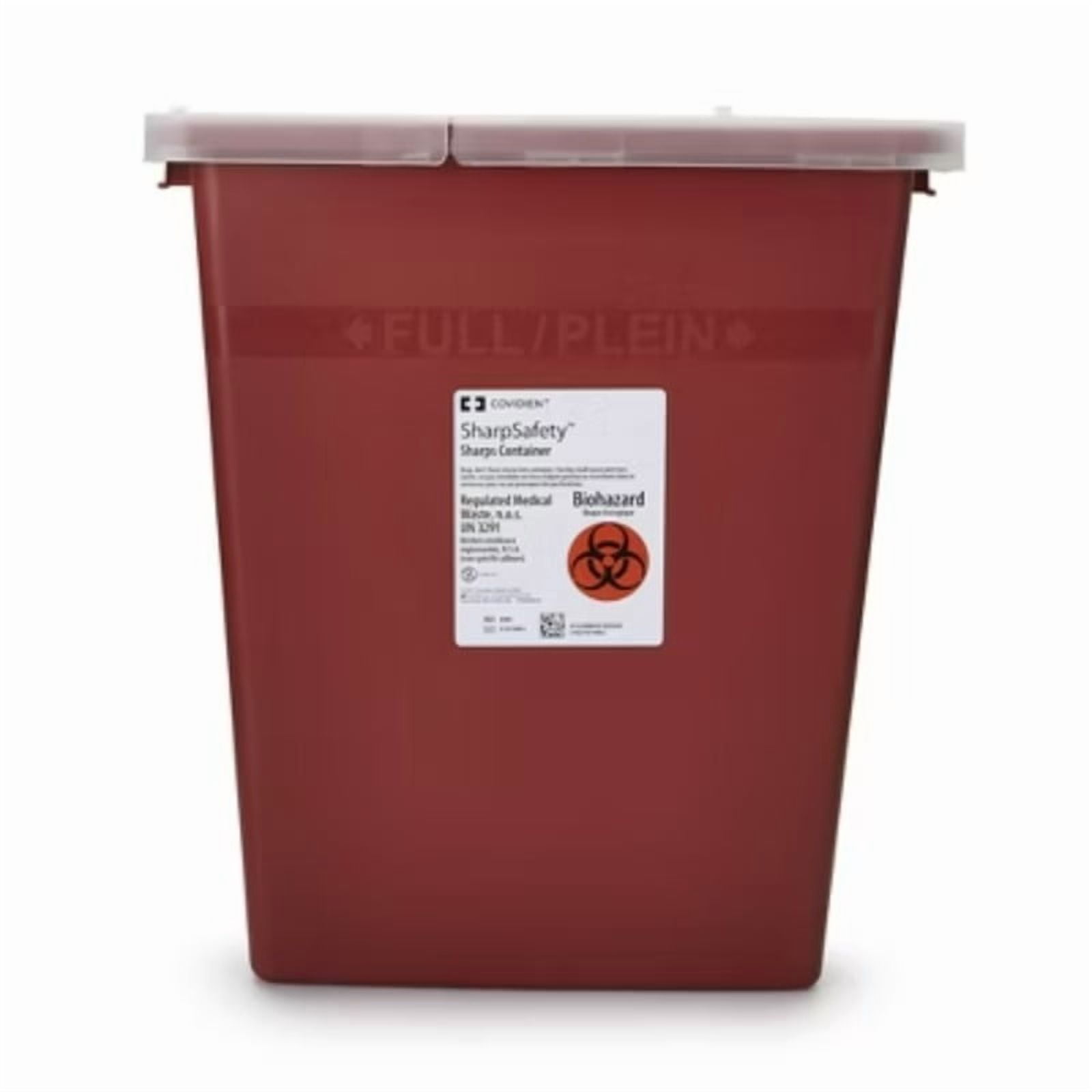 Sharps Container 8 gal. Vertical Entry - Walmart.com