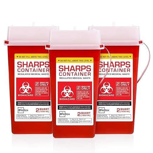 Sharps Container Small - Sharps Containers for Home Use and Labs ...