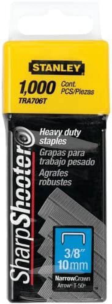Sharpshooter 3/8 Inch Leg Length Staples, 1,000/Box [Set of 3 ...