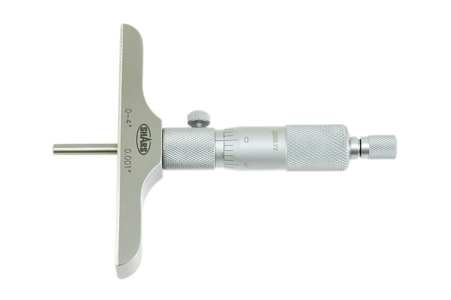 Shars 0-4" x 0.001" Depth Micrometer, 4" Base 303-2501 P) - Walmart.com