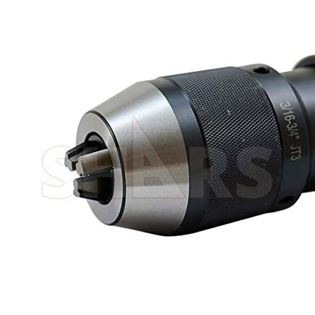 Shars 3/16-3/4" JT3 Heavy Duty Keyless Drill Chuck with MT2 Drill Chuck Shank 202-5000+1322 ...
