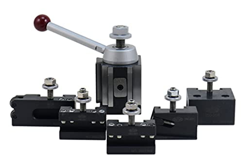 Shars BXA Piston Type Quick Change Tool Post Set 6 PCS for 10" - 15 ...