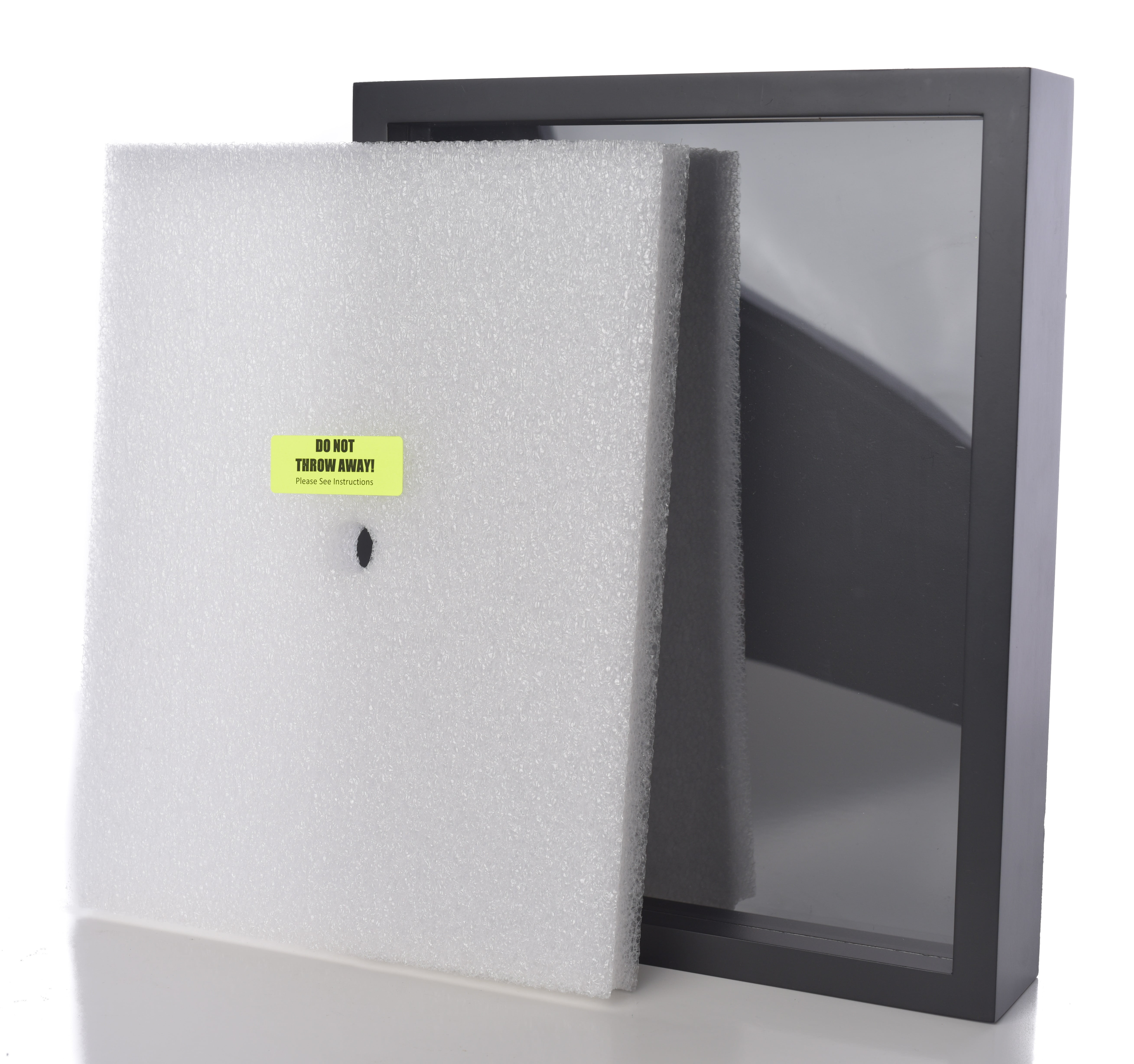 Shart Original T-Shirt Frame Display Case with Glass, Black, 11x14 ...