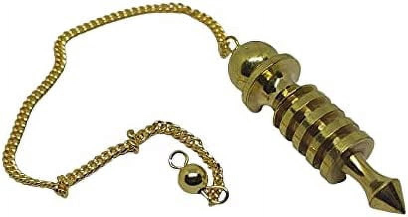 Sharvgun ( Set of 10 ) Metal Pendulum Golden Isis Pointed Pendulum ...