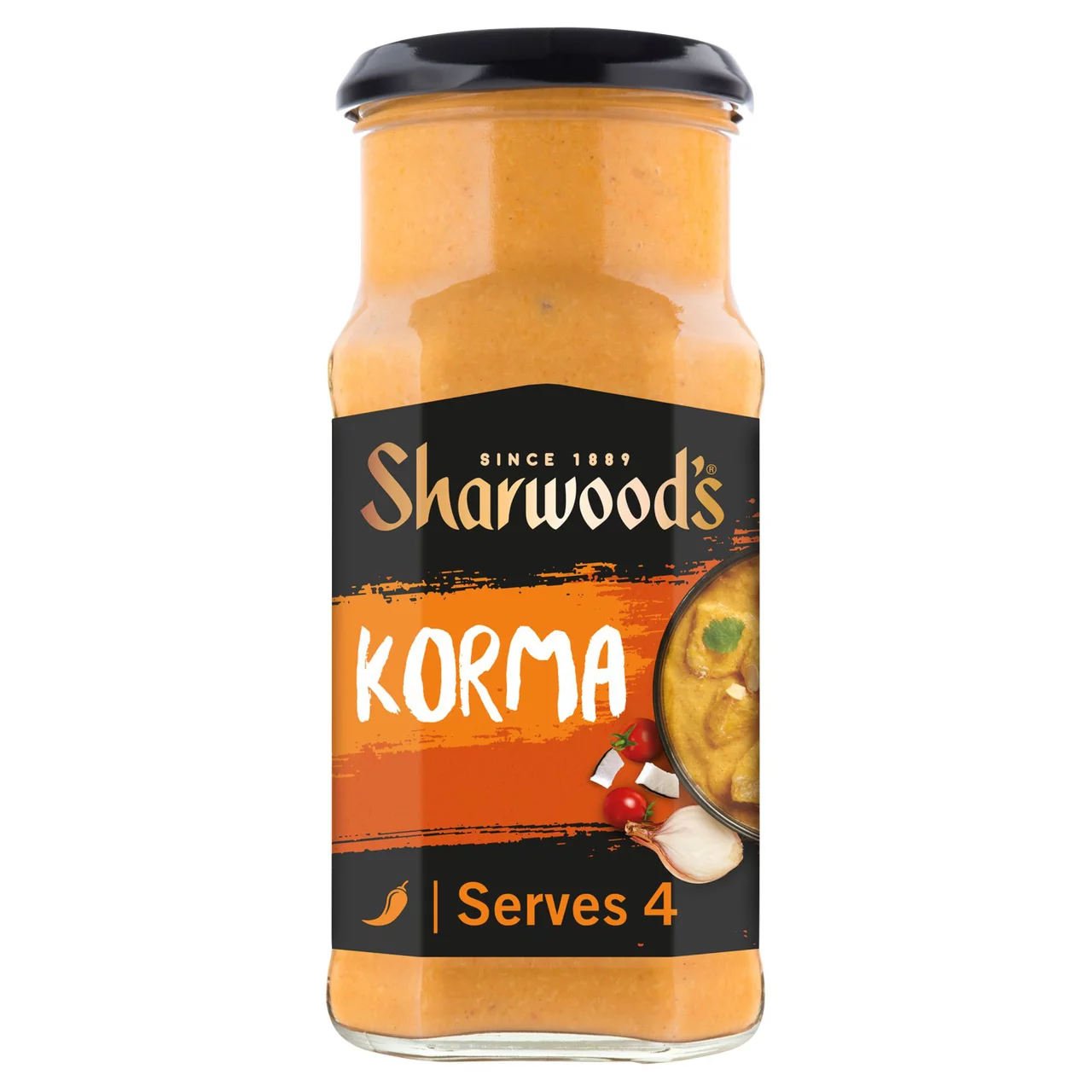 Sharwood's Curry Sauce Korma Mild Type 420g by sharwood's - Walmart.com