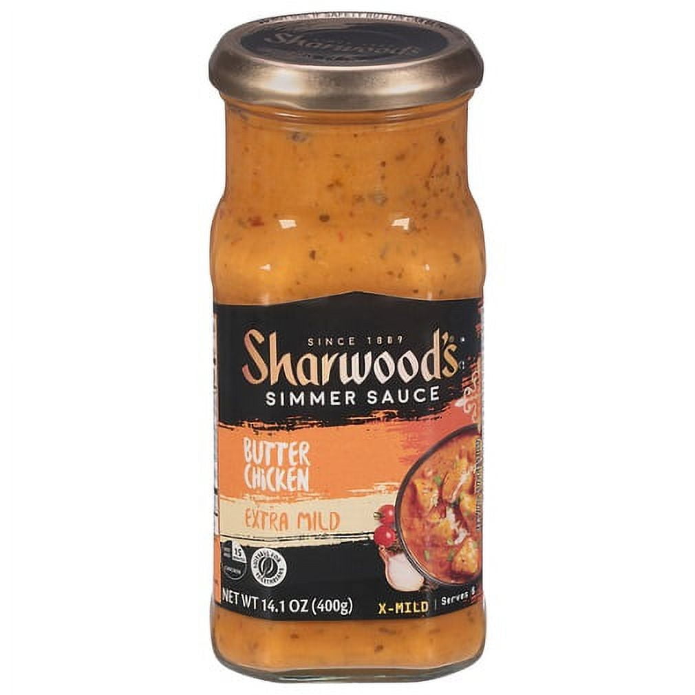 Sharwood's Simmer Sauce Butter Chicken Extra Mild - Walmart.com