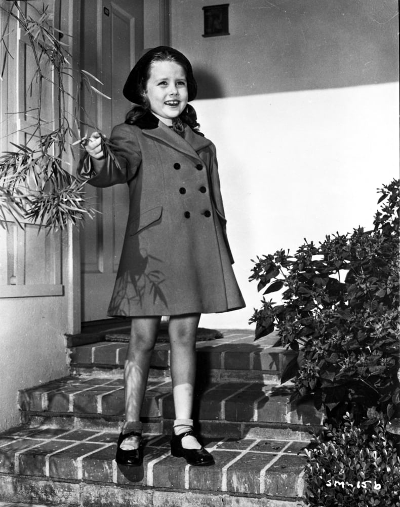 Sharyn Moffett on a Coat and smiling Photo Print (24 x 30) - Walmart ...