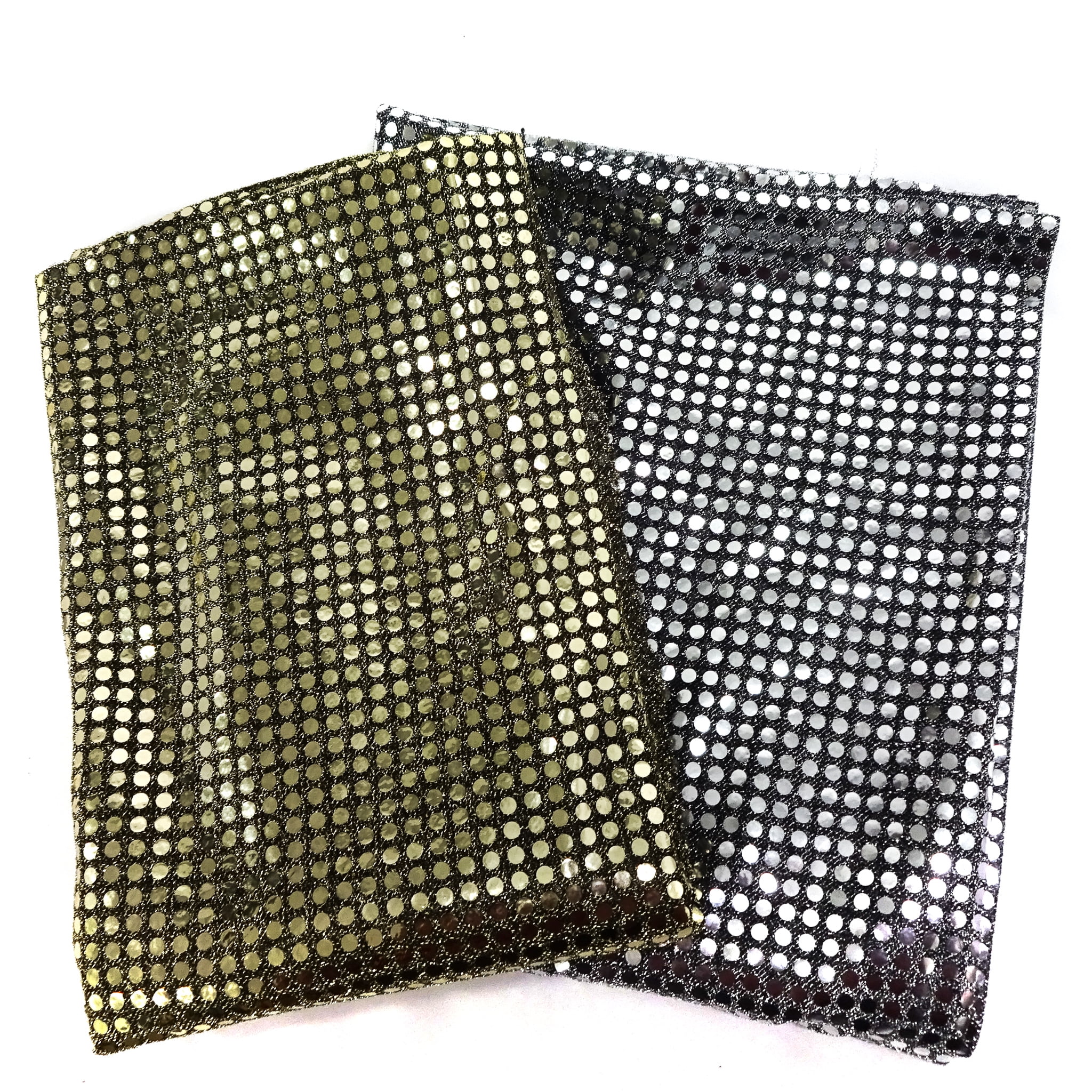 Shason Textile (3 Yards Cut) Spangle Large Glitter Fabric Knit, Gold ... Shason Textile (3 Yards Cut) Spangle Large Glitter Fabric Knit, Gold ...