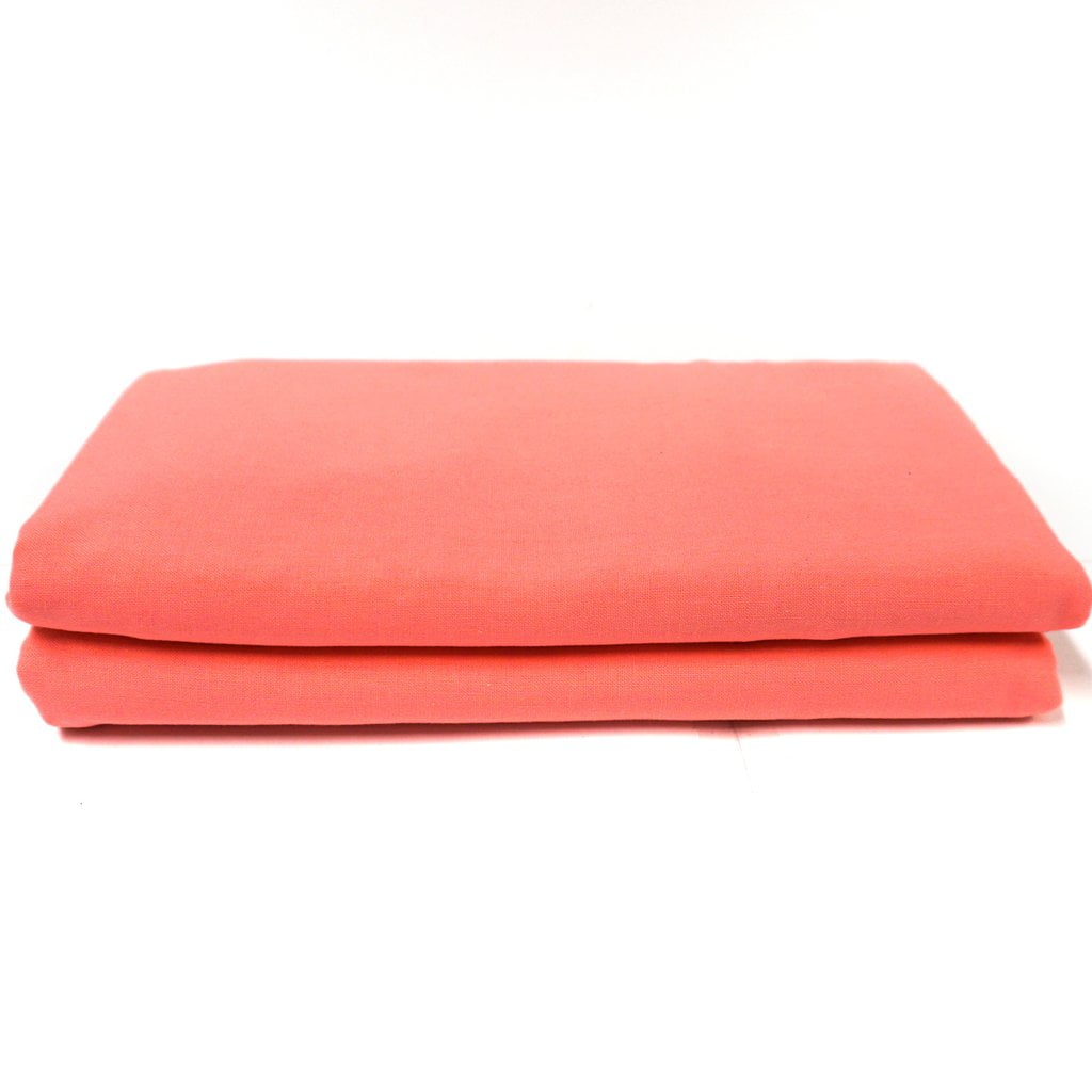Shason Textile 45" x 4 Yards 100% Cotton Solid Craft Fabric, Apple ...