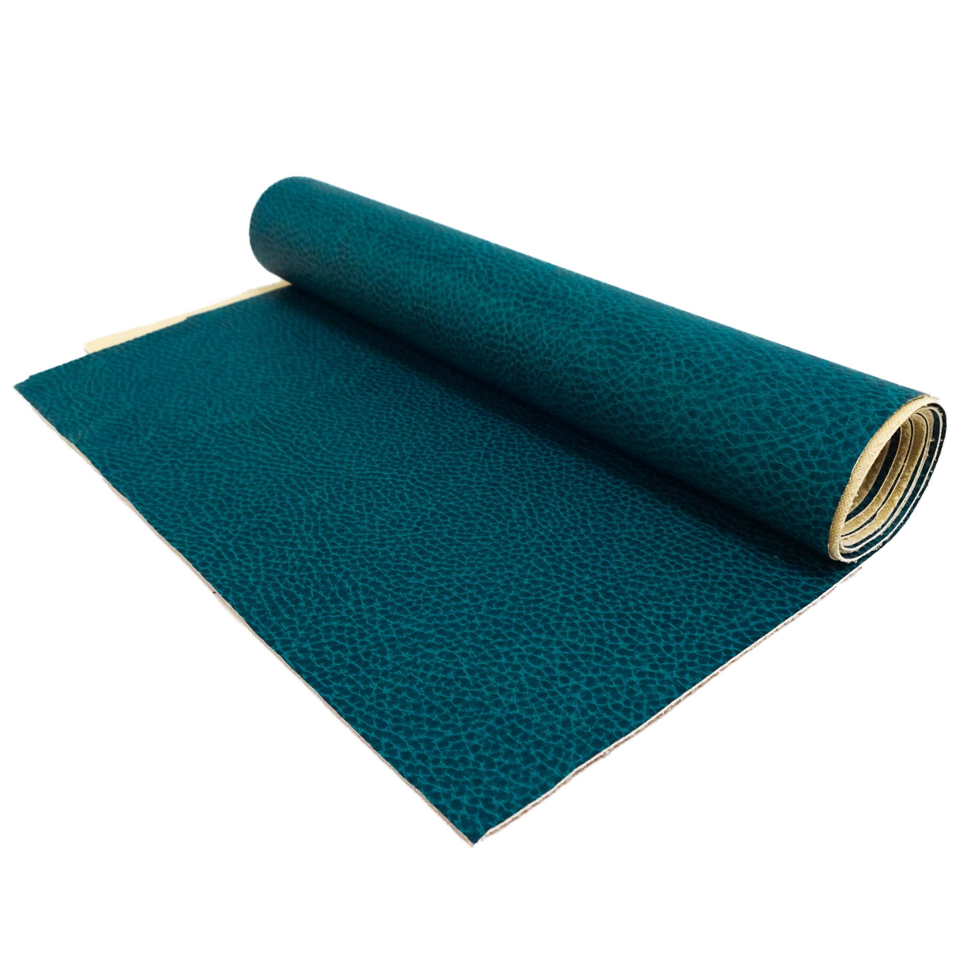 Shason Textile 54" x 4 Yards 100% Polyester Faux Leopard Leather Craft ...