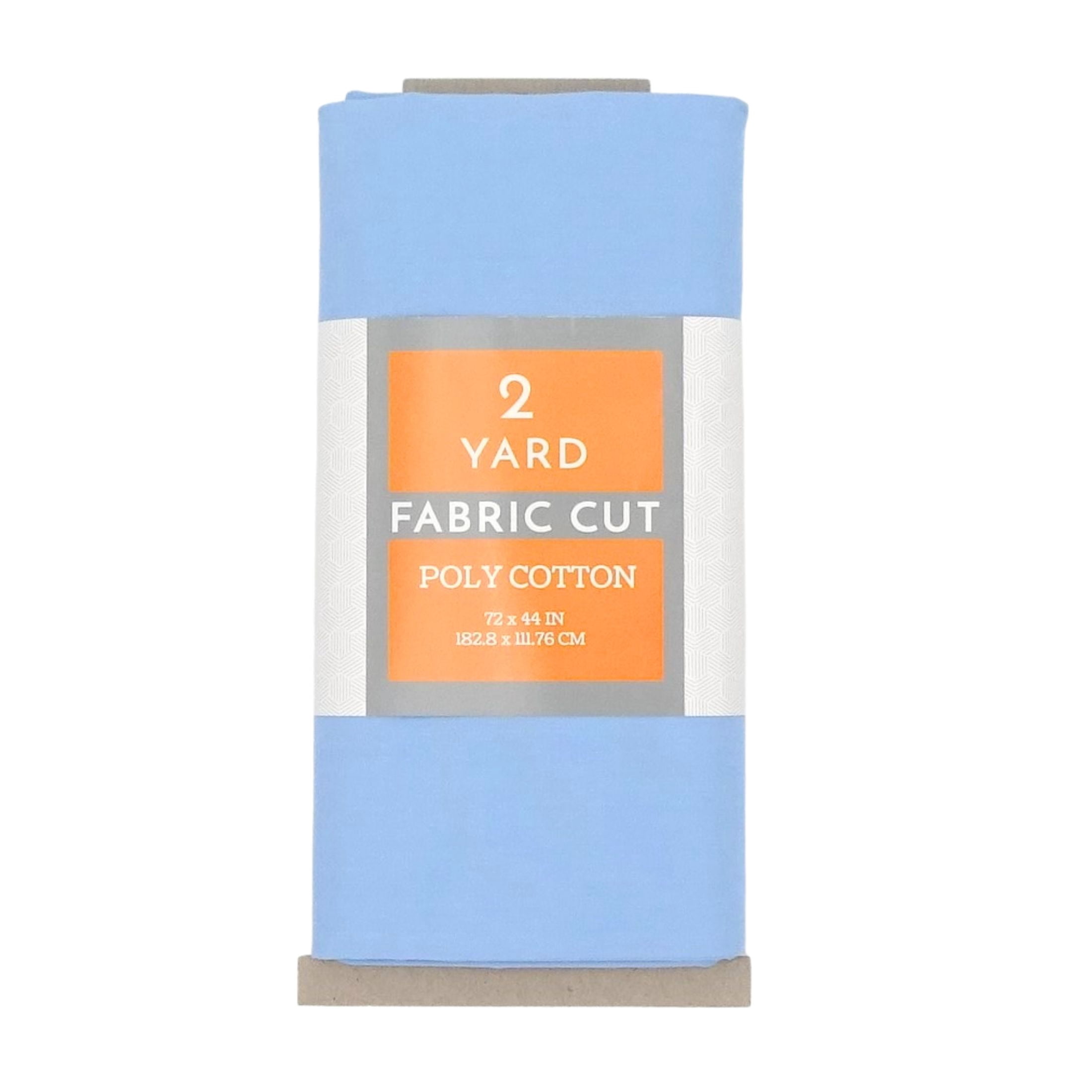 Shason Textile 2 Yard Cut Poly Cotton Fabric, Powder Blue, 44" Wide for ...