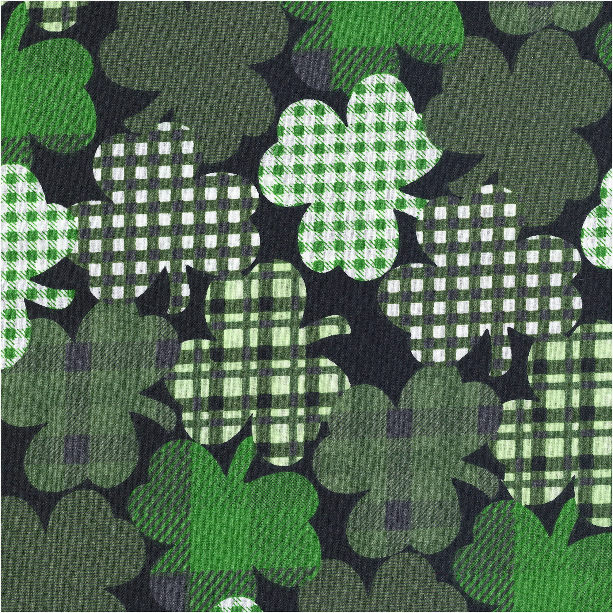 Shason Textile Soft Poly Cotton Print Fabric For St. Patrick's Day, 3 ...
