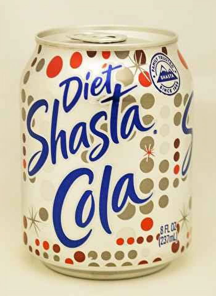 Shasta Diet Cola Soda, 8 ounce -- 48 per case. - Walmart.com
