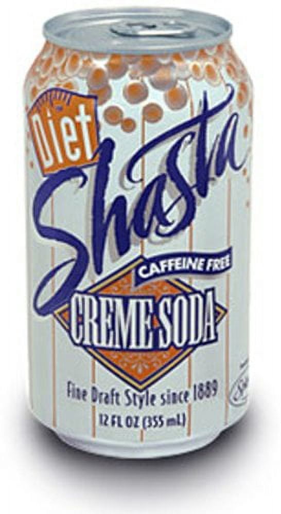 Shasta Diet Cream Soda Cans, 12 Fl Oz (Pack of 12) - Walmart.com