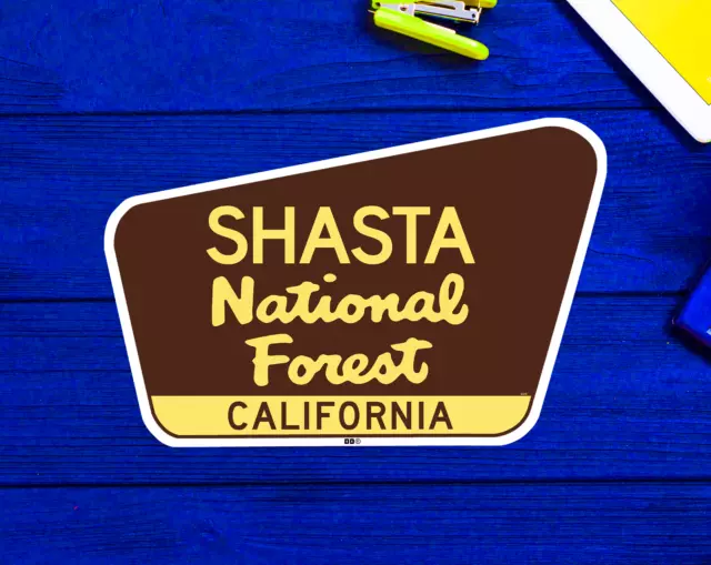 Shasta National Forest California Decal Sticker Active Phone Decal ...