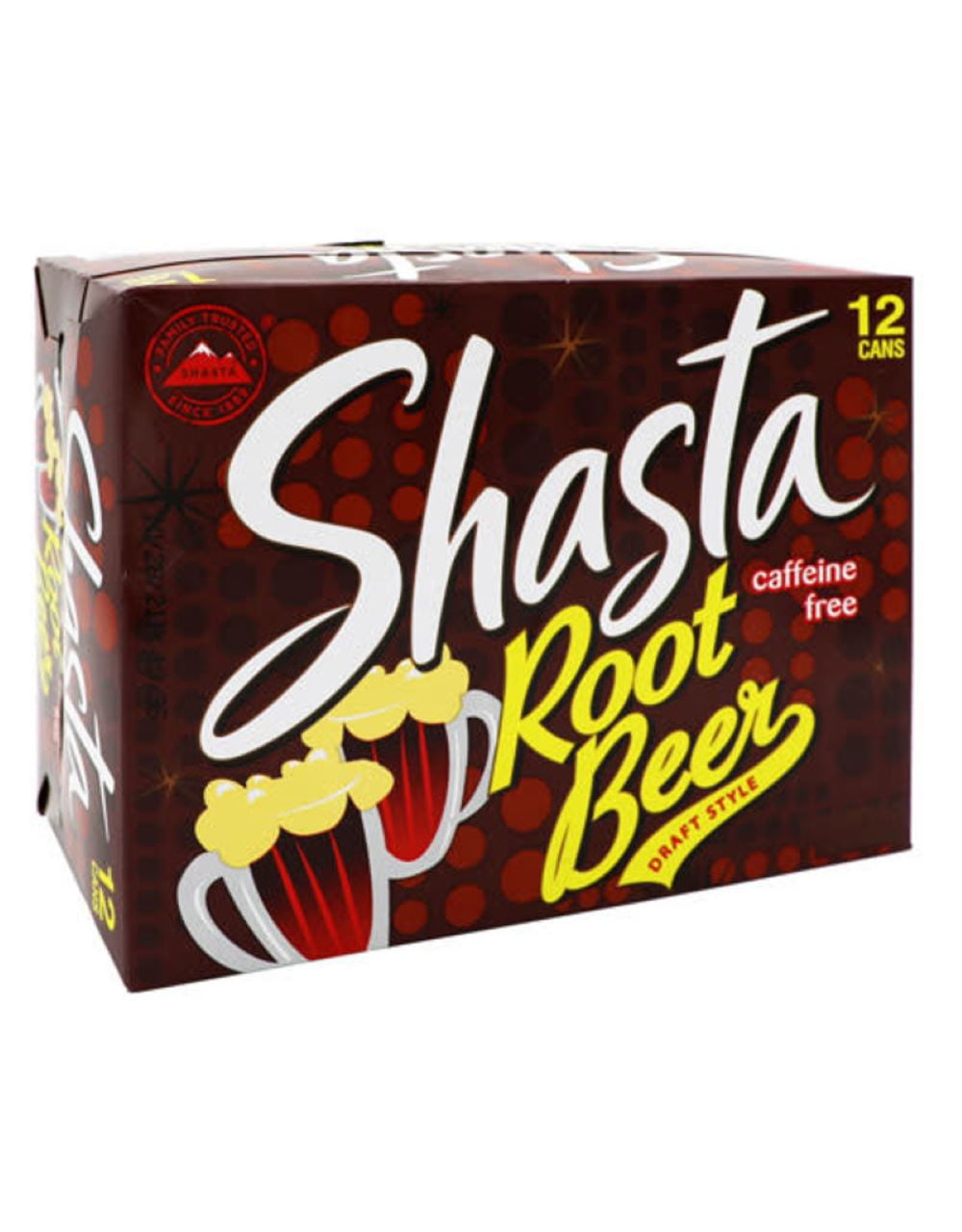 Shasta Root Beer Soda, 12-Ounce Cans, Quantity of 24 - Walmart.com