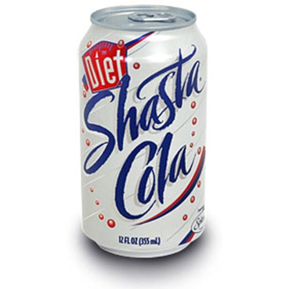 Shasta Soda Diet Cola (Pack of 12) - Walmart.com