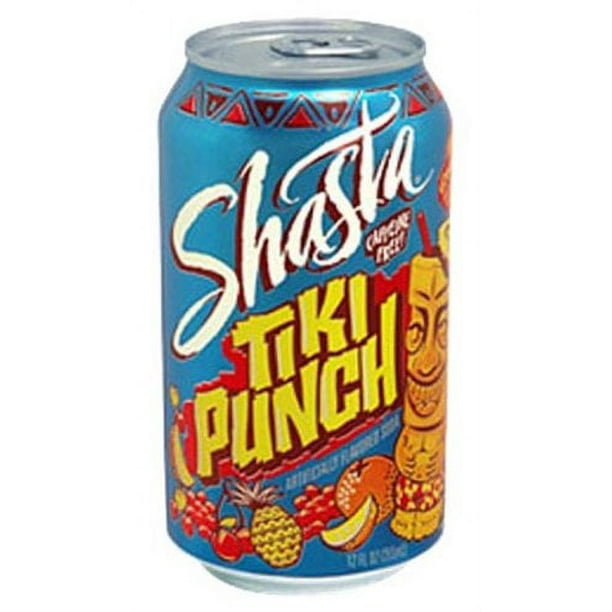 Shasta Tiki Punch, 12 Fl Oz (Pack of 24) - Walmart.com