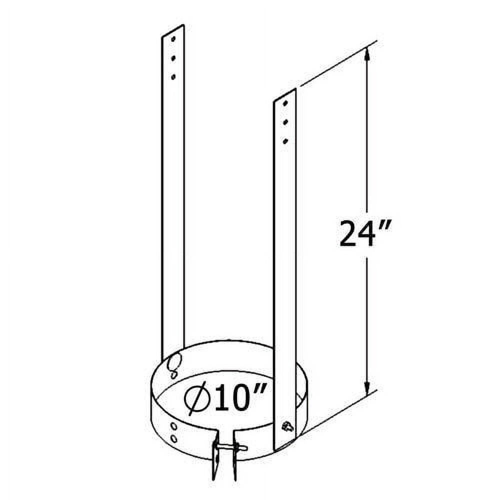 Shasta Vent 8A-ES Elbow Support Bracket - Walmart.com