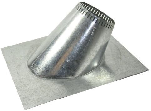 Shasta Vent "Ventilated Roof Flashing" for Shasta Vent 6" (8" O.D ...
