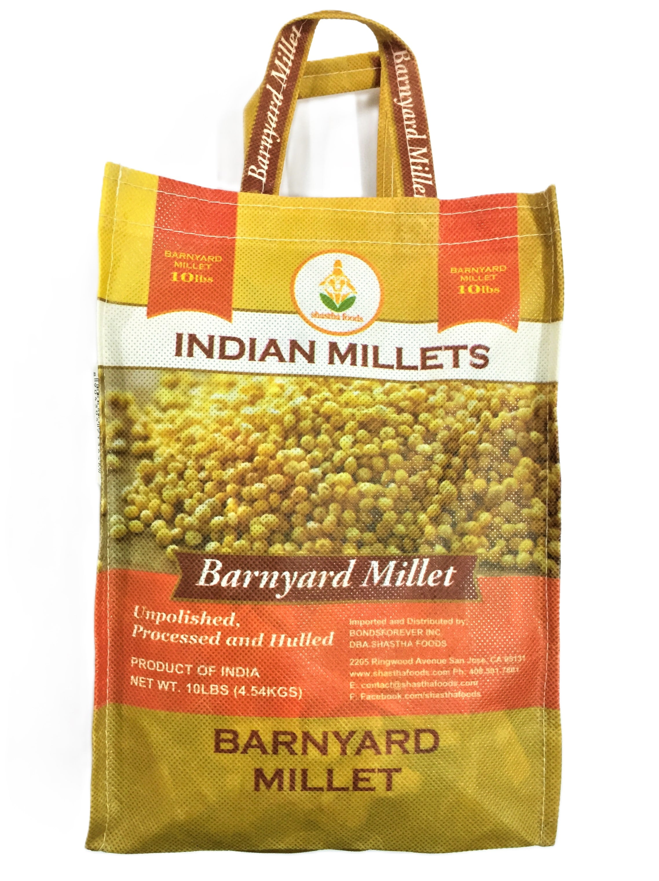 Shastha Barnyard Millet - 10lbs Bag (Pack of 1)- Millet Grits - Walmart.com