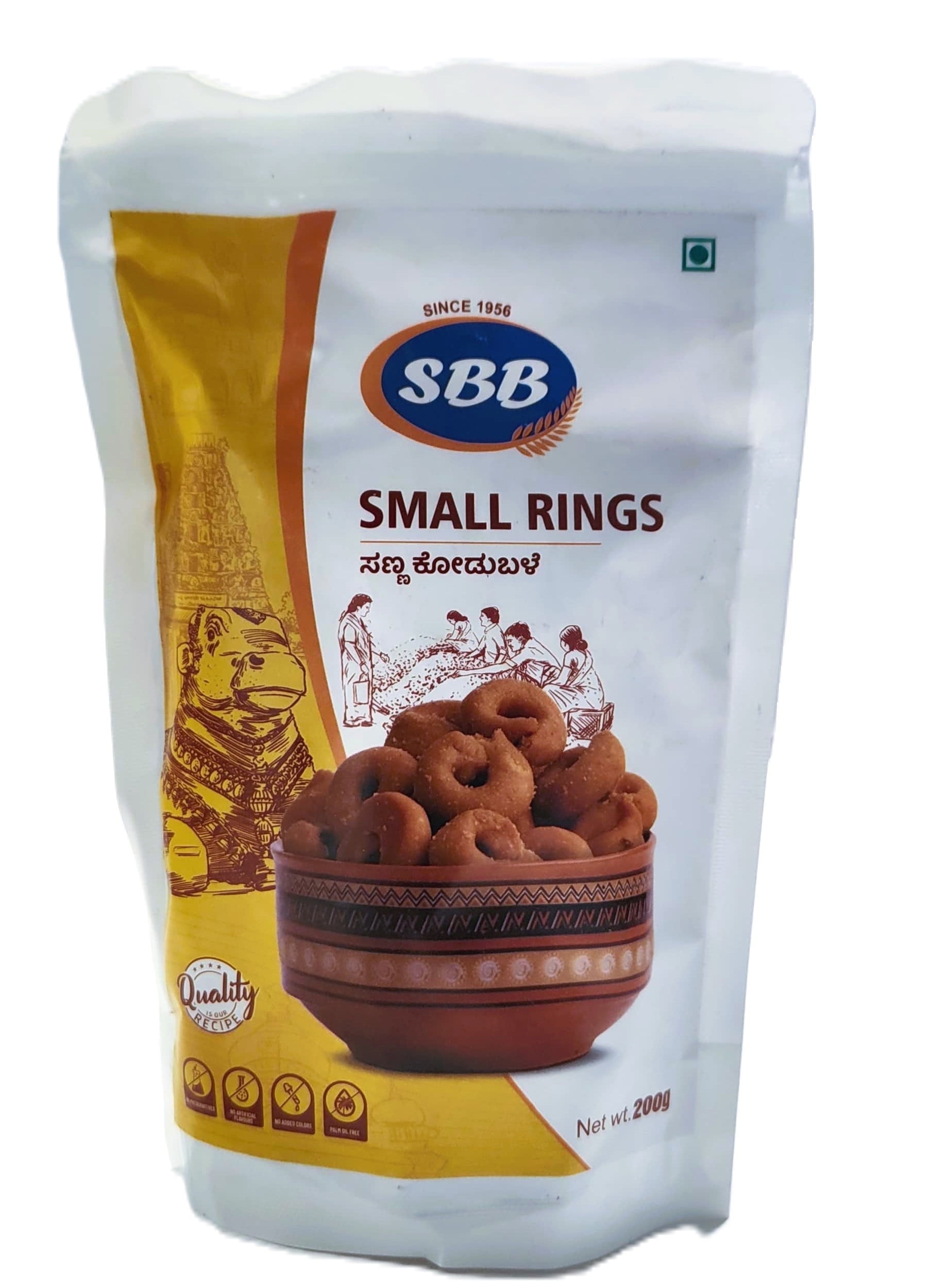 Shastha Foods Round Fried Snacks,Packet, Pack of 2 , Each 200g ...