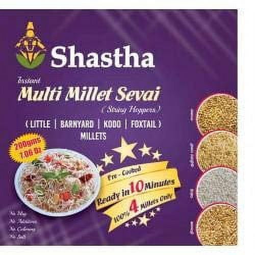 Shastha Multi Millet Sevai (Pack of 6) Each 200g - Walmart.com