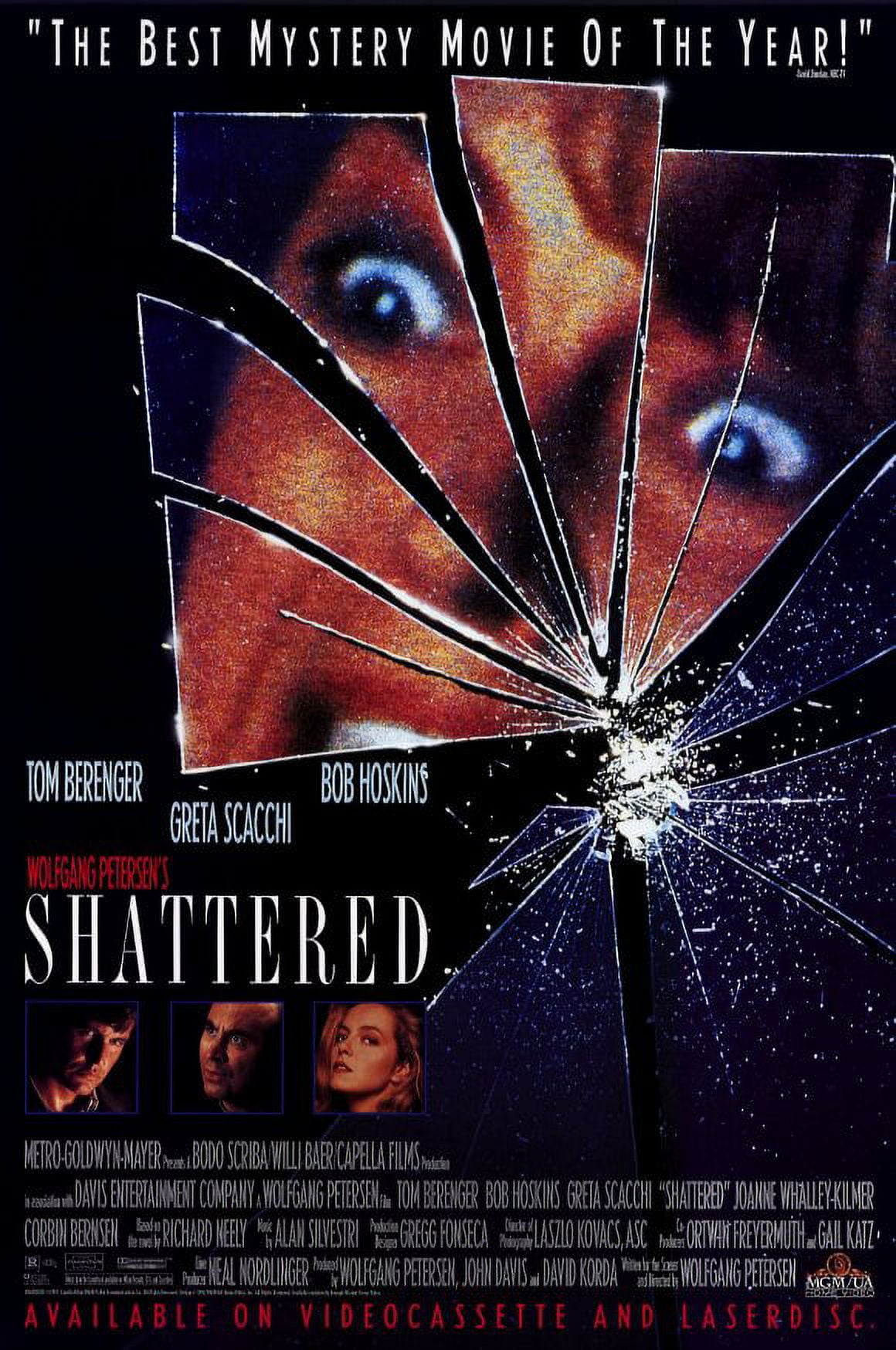 Shattered - movie POSTER (Style B) (11" x 17") (1991) - Walmart.com