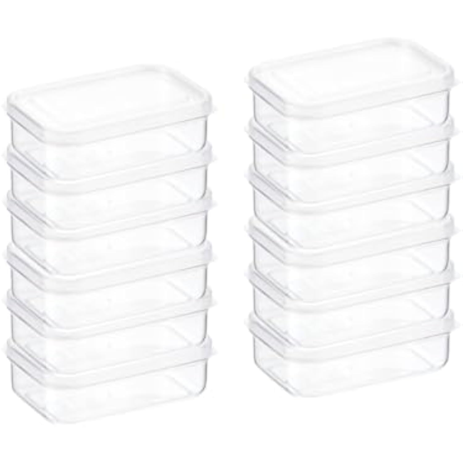 Shatterproof 21oz Food Storage Containers with Lids - BPA-Free, Dishwasher & Microwave Safe, 12 ...