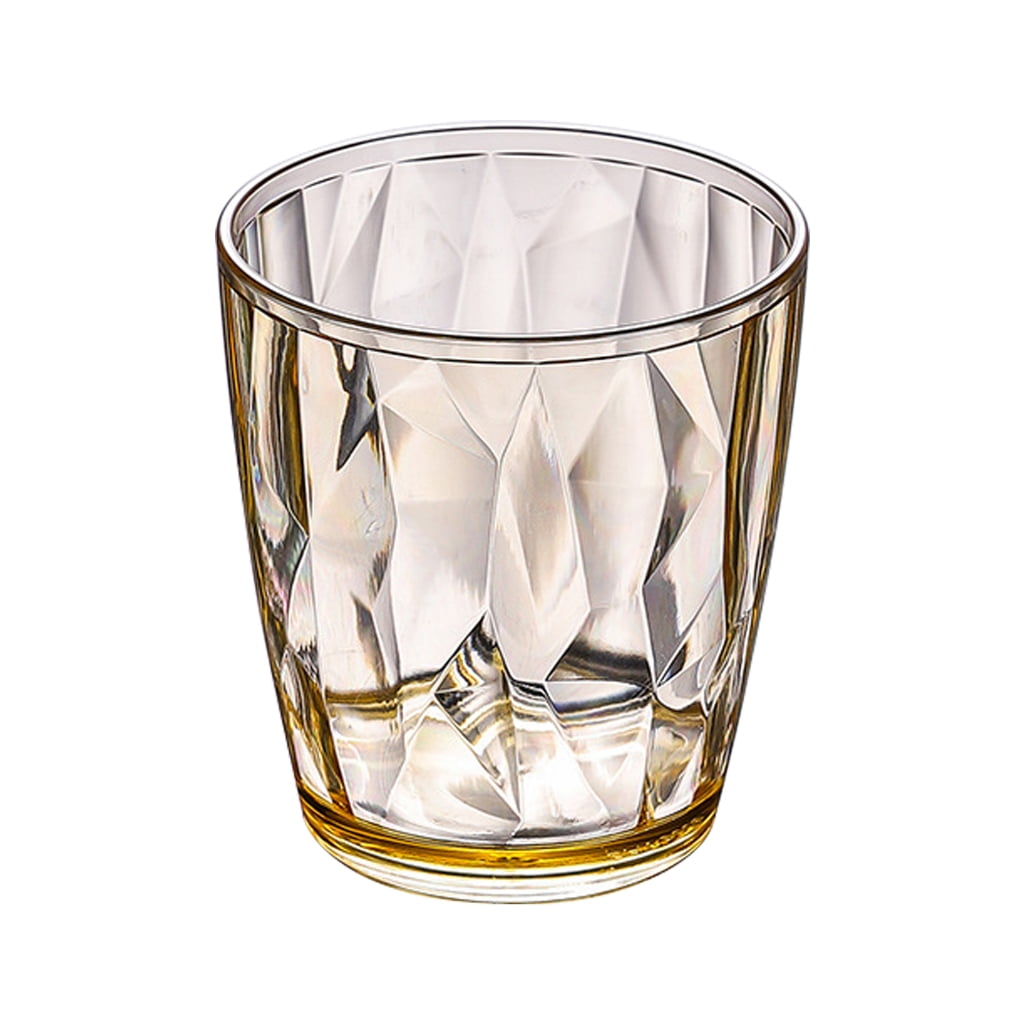 Shatterproof Acrylic Water Tumblers 310ml Unbreakable Drinking Glasses ...