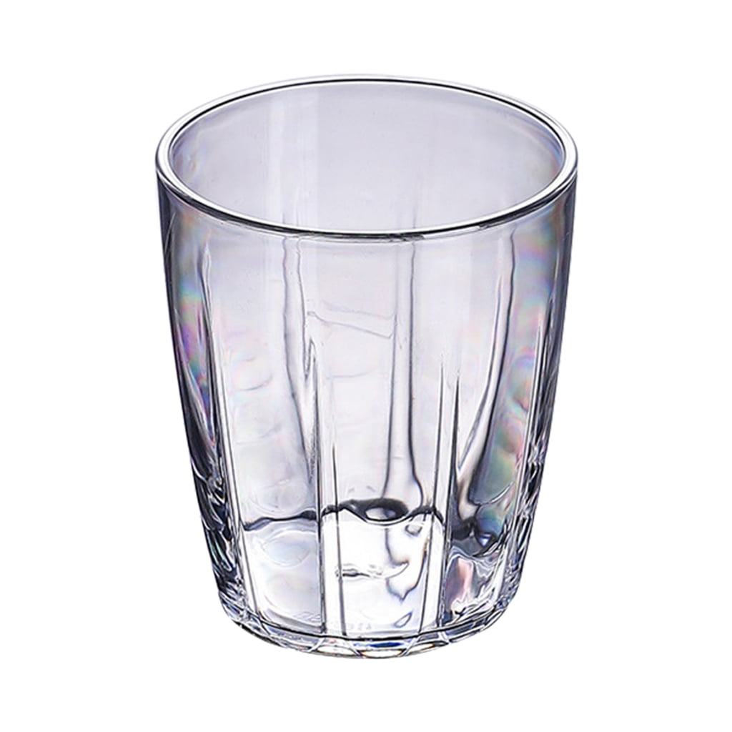 Shatterproof Wine Glass 280ml Unbreakable Water Tumblers Acrylic ...