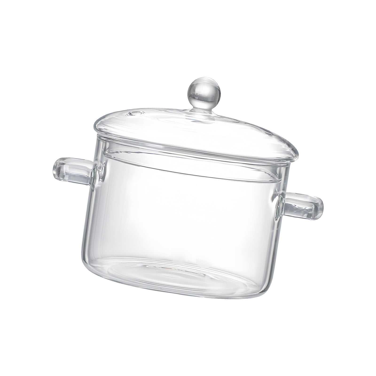 Shatters Resistant Glass Cooking Pots High Capacity Oven Safe Upgraded ...