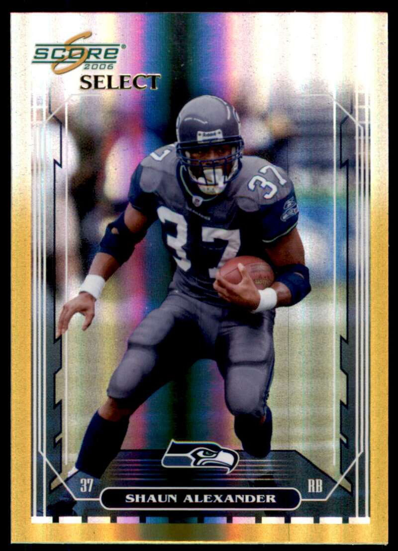 Shaun Alexander Card 2006 Score Select Gold #241 - Walmart.com