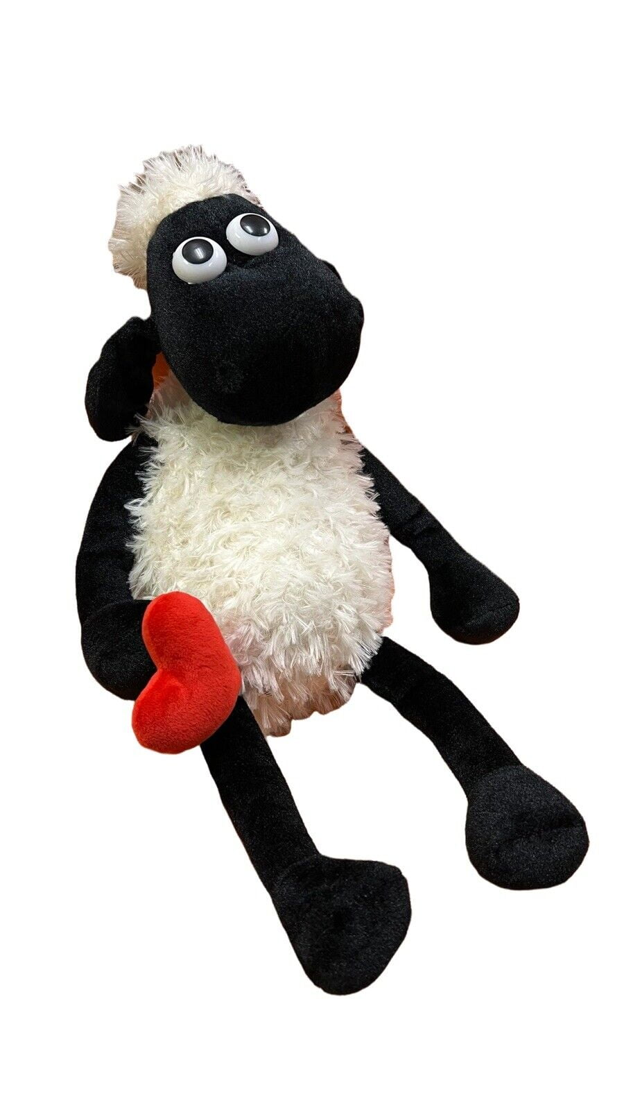 Shaun The Sheep Holding Love Heart Valentine’s Gift PLUSH Soft 16 ...