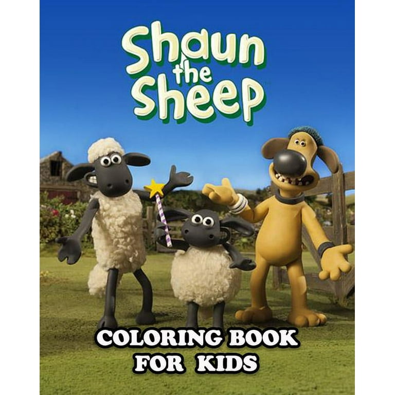 coloring pages shaun the sheep