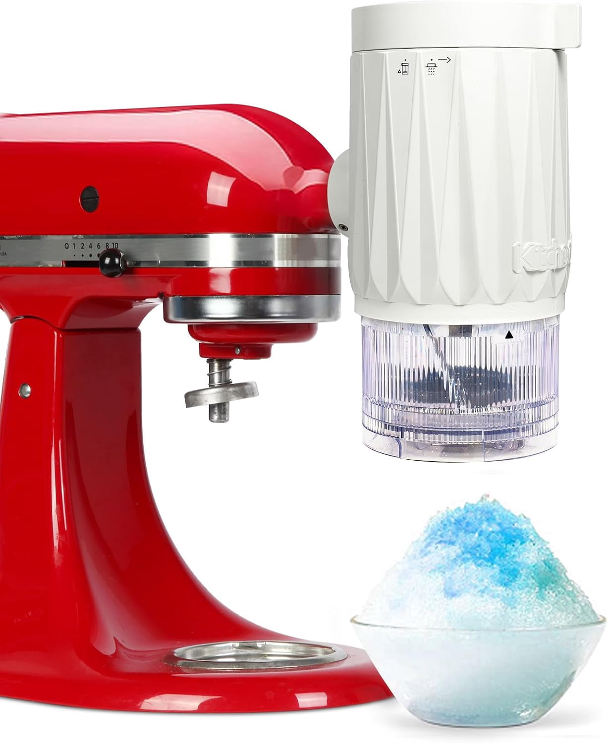 Shave Ice Attachment for Kitchenaid Stand Mixers, Shaved Ice and Snow ...