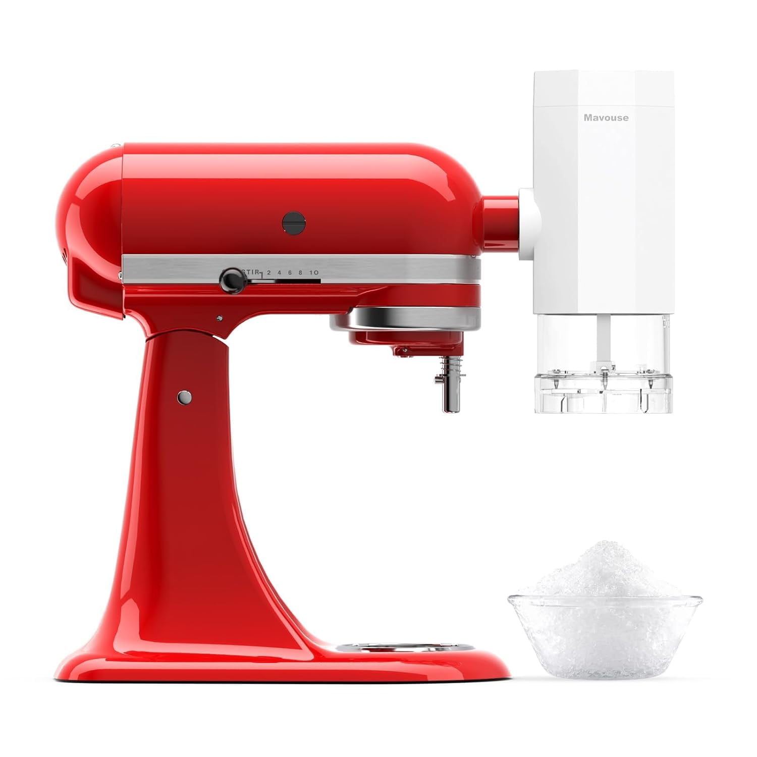 Shave Ice Attachment for Stand Mixer, Snow Cone Shaved Ice Machine ...