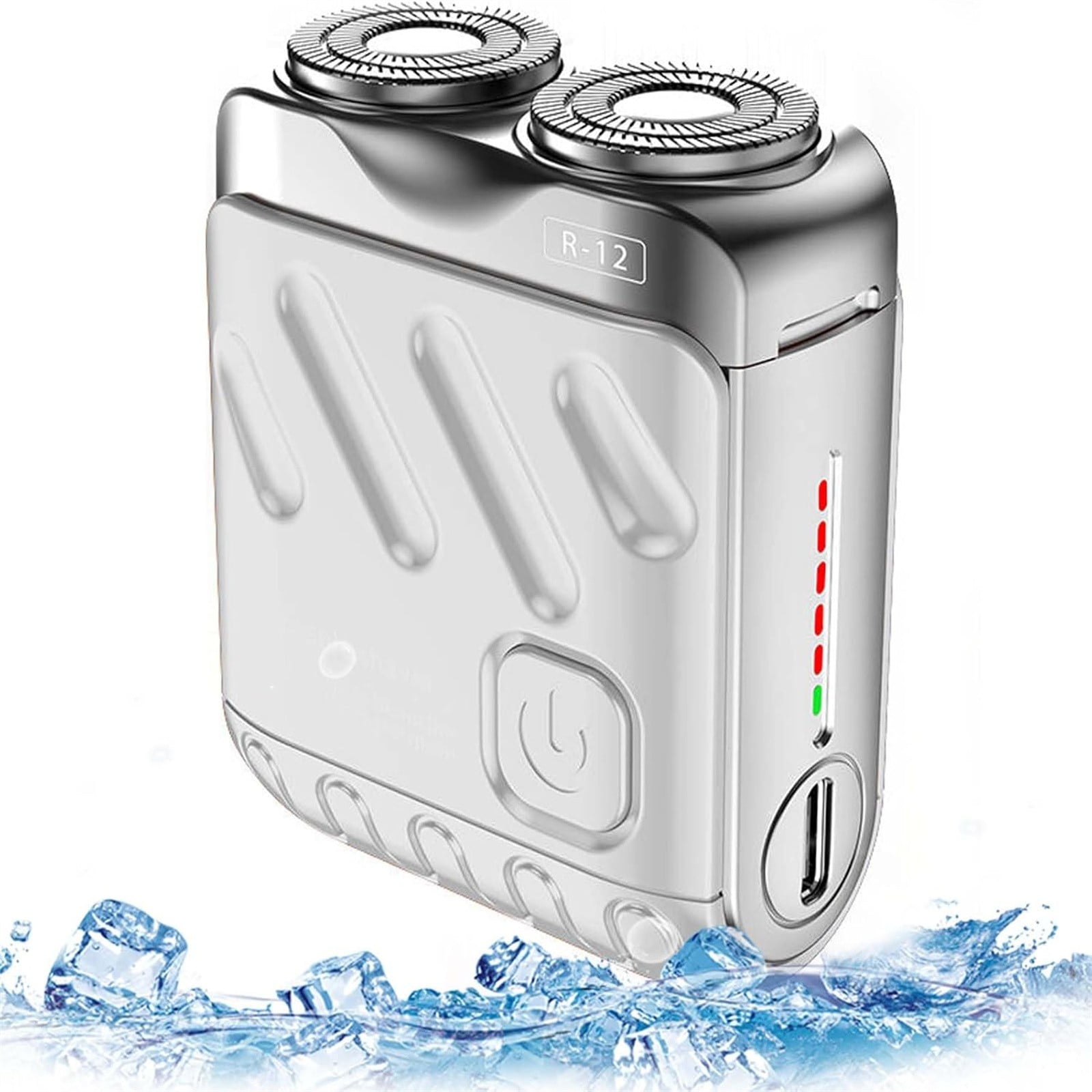 Shave Mini Pocket Size Cool Shaver For Men Cordless 7 Wet & Dry Shaving ...