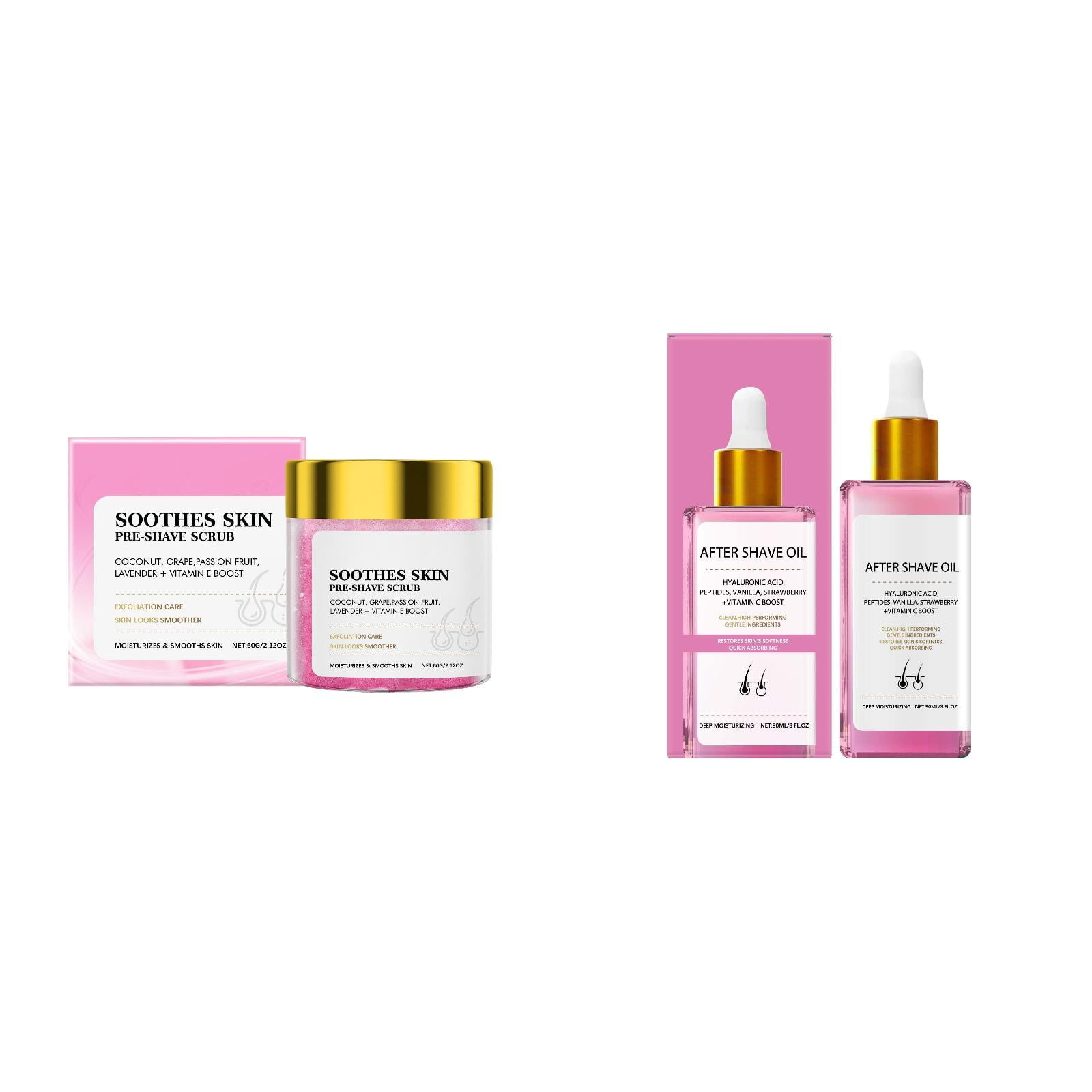 After Shave Oil - Strawberry & Scent, Beauty Shaving set - shaving ...