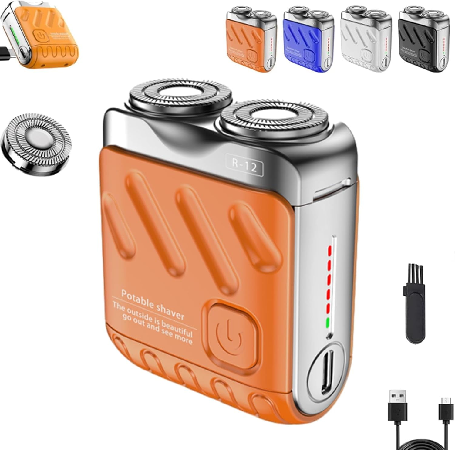 Shave Smartly, Meigline Mini Shaver, Mini Electric Explosive Shaver ...