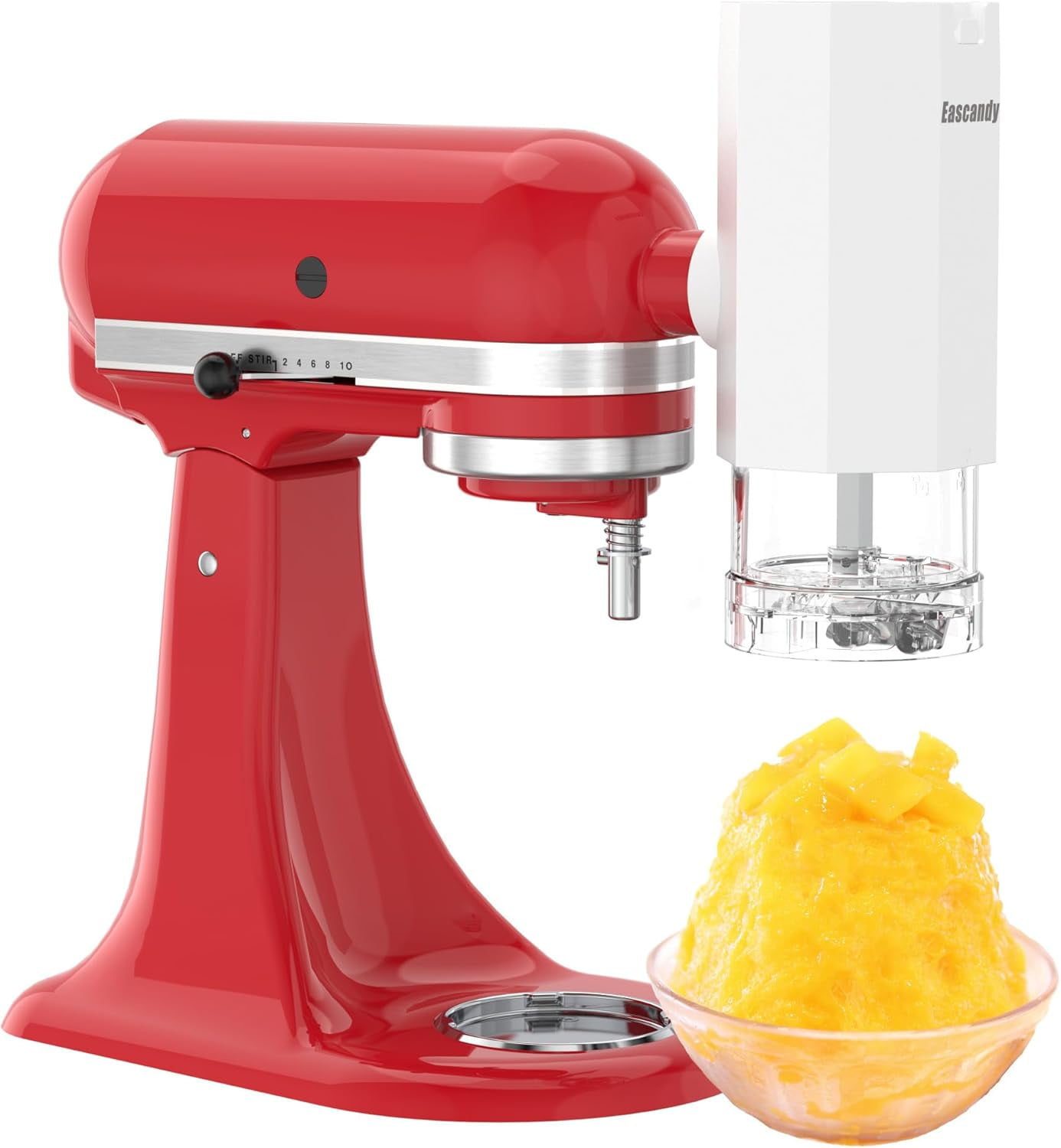 Shaved Ice Attachment for KitchenAid Stand Mixer, Snow Cone Maker for ...