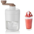 Shaved Ice Machine Snow Cone Machine Manual Portable Ice Crusher And Shaved Ice Machine With