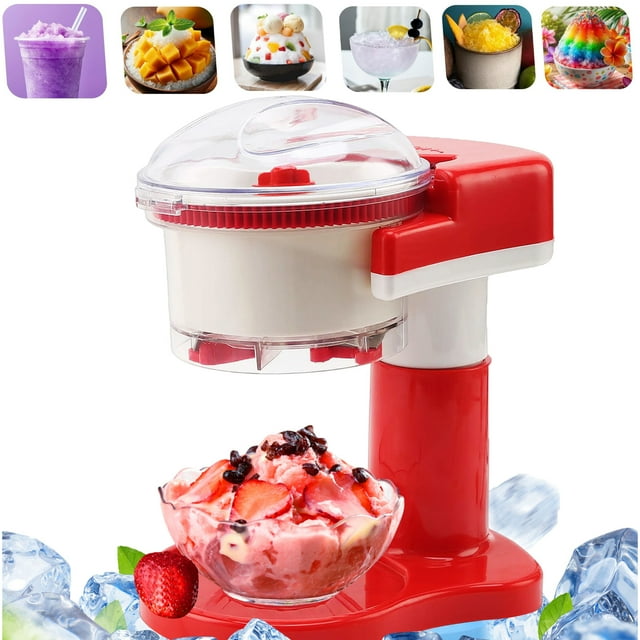 Shaved Ice Maker and Slushie Machine,Multi-Purpose Ice Shaver Machine ...