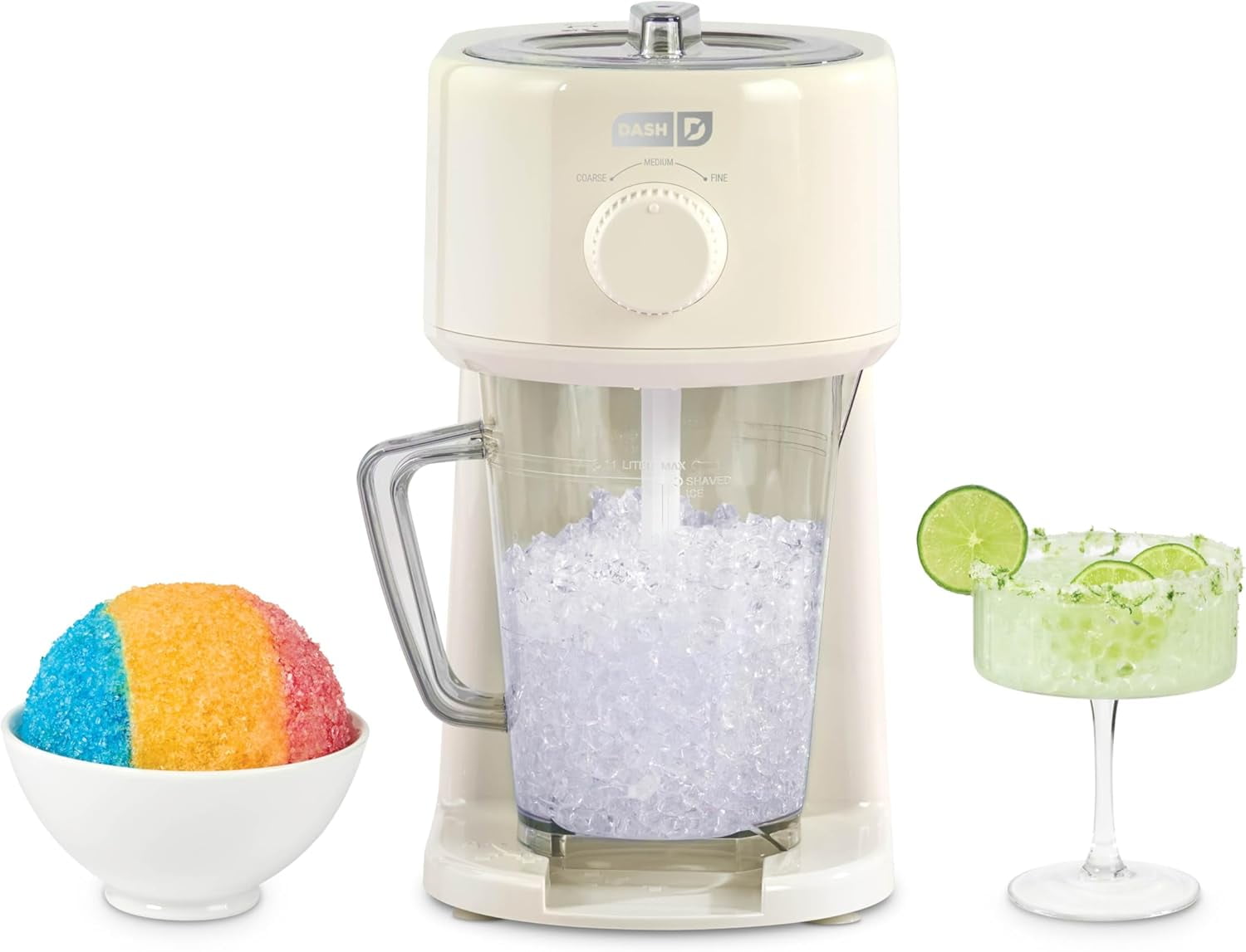 Shaved Ice & Slushie Maker with Serving Pitcher, 1L, Multi-Purpose Ice ...